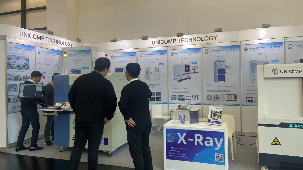 La tecnología UNICOMP demostró a Axi X -ray en Smtconnect 2022 en Alemania - Unicomp | Rayos X ...